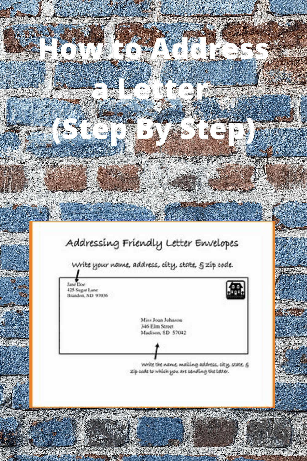 How to Address a Letter (Step By Step) - How To Do Topics